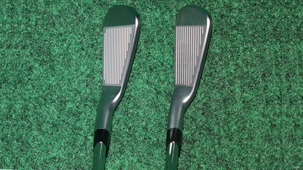 左がi59 右がiBLADE。一見iBLADEのほうが大きく見えるが…｜GDO ゴルフギア情報