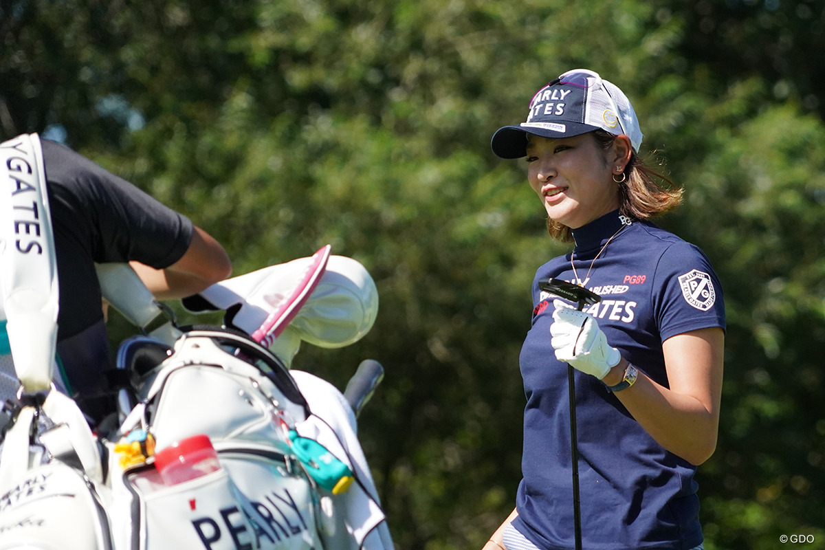 原英莉花「めっちゃ最高」 新パターで自己ベスト“65” 【国内女子ツアー LPGA】 ｜GDO ゴルフダイジェスト・オンライン