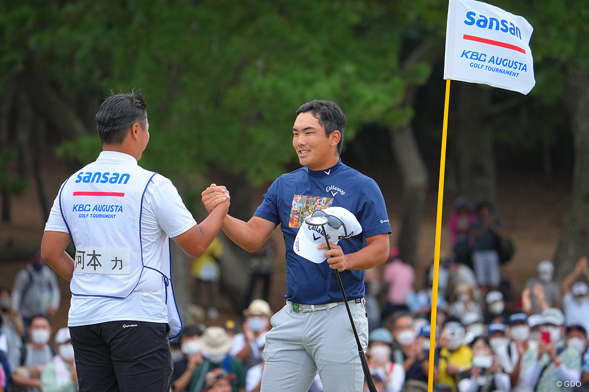 2022年 Sansan KBCオーガスタゴルフトーナメント 最終日 河本力｜GDO ゴルフダイジェスト・オンライン
