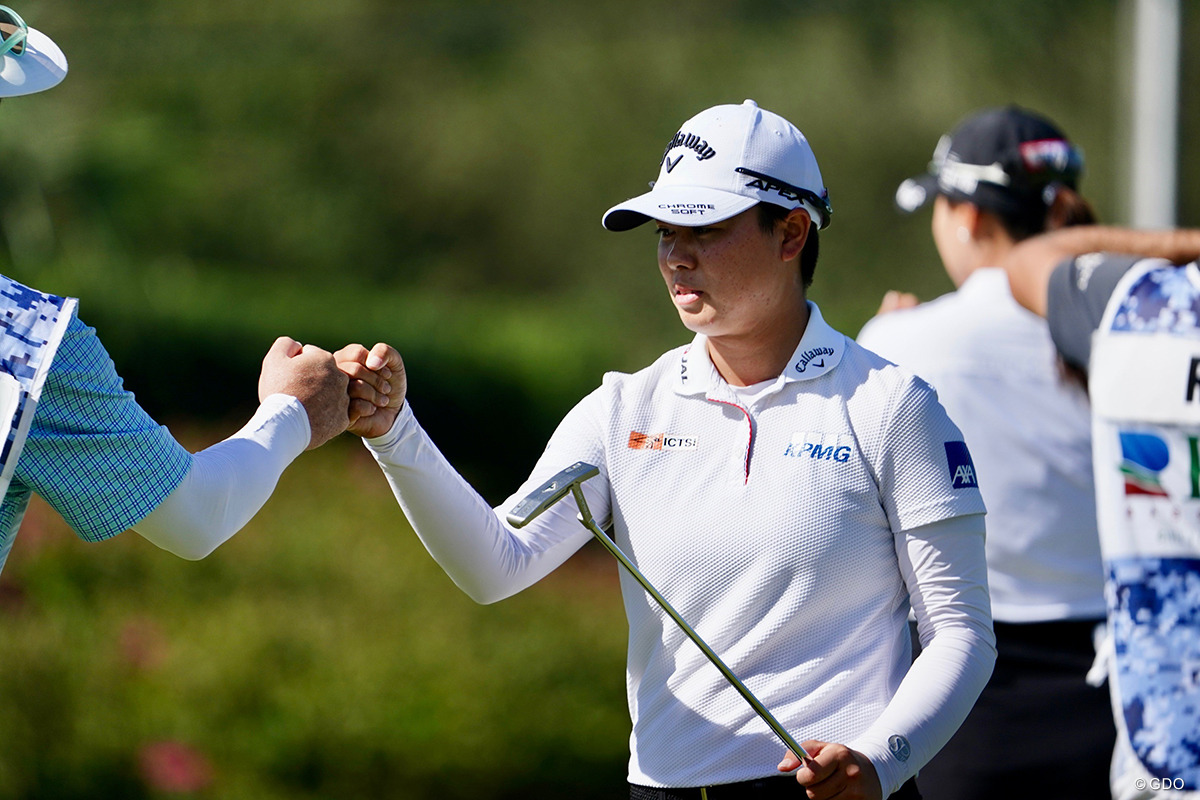 「我慢が結果につながった」 笹生優花は上がり2連続バーディで連日の“68” 【LPGAツアー 米国女子】 ｜GDO ゴルフダイジェスト・オンライン