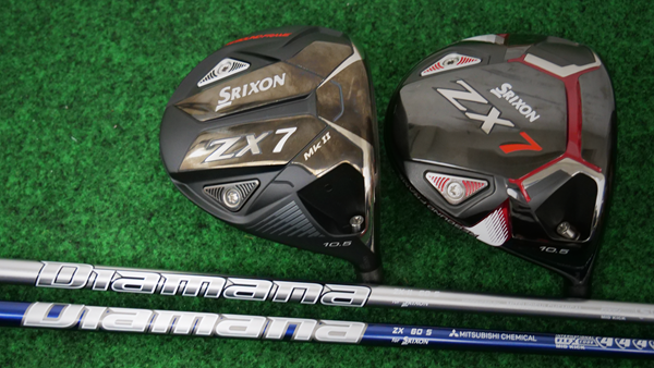 「ZX7 Mk II」の純正シャフトは銀の「ディアマナZXII」、前作「ZX7」は青の「ディアマナ ZX」｜GDO ゴルフギア情報