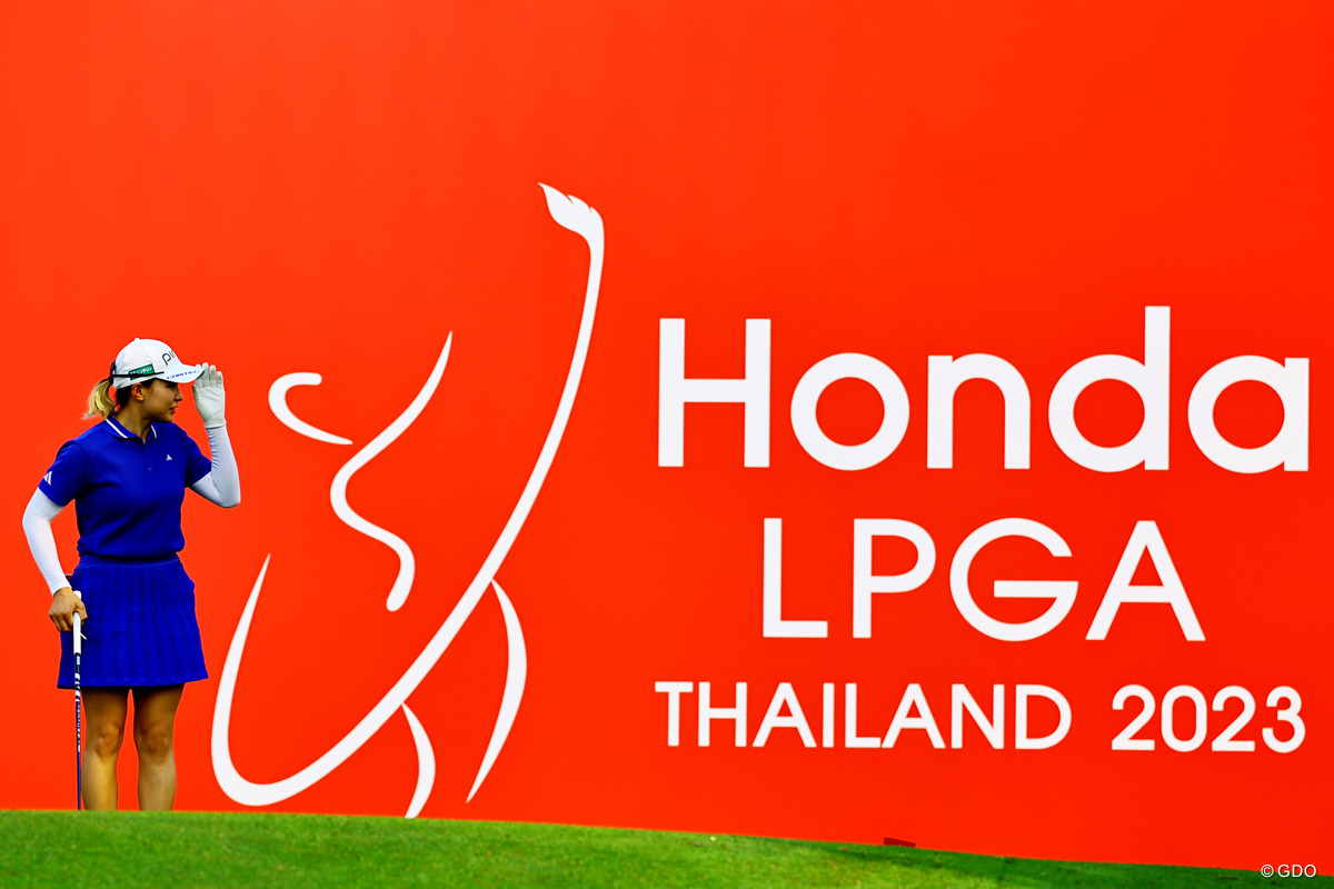 画像詳細 2023年 ホンダ LPGAタイランド 初日 渋野日向子 「全然ダメ、もっと大げさにやらないと」 渋野日向子の新スイングの合言葉は？ 【2023年 ホンダLPGA】｜GDO ゴルフ ...
