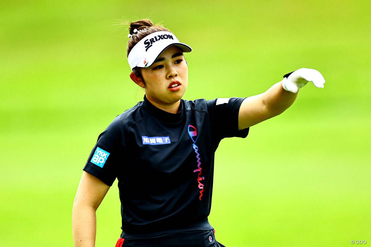 2023年 アムンディ エビアン選手権 初日 山下美夢有｜GDO ゴルフダイジェスト・オンライン