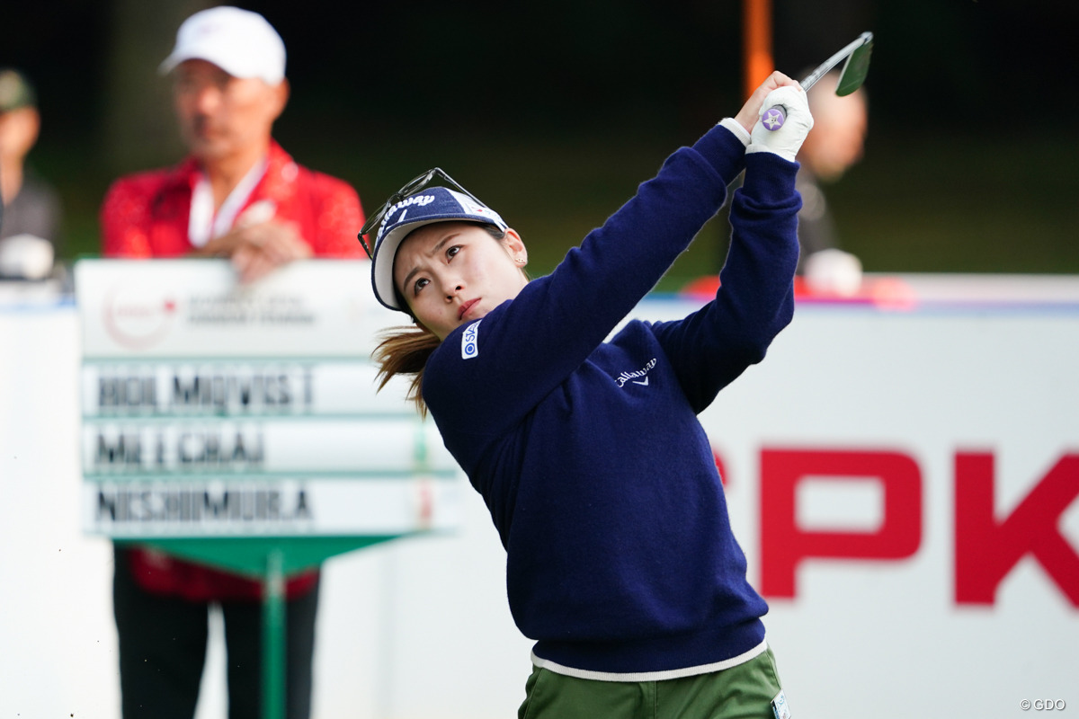 2023年 CP女子オープン 初日 西村優菜｜GDO ゴルフダイジェスト・オンライン