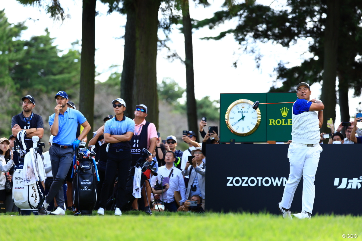 2023年 ZOZOチャンピオンシップ 3日目 松山英樹｜GDO ゴルフダイジェスト・オンライン