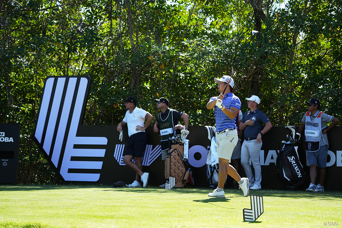 2024年 LIVゴルフ・マヤコバ 初日 香妻陣一朗｜GDO ゴルフダイジェスト・オンライン