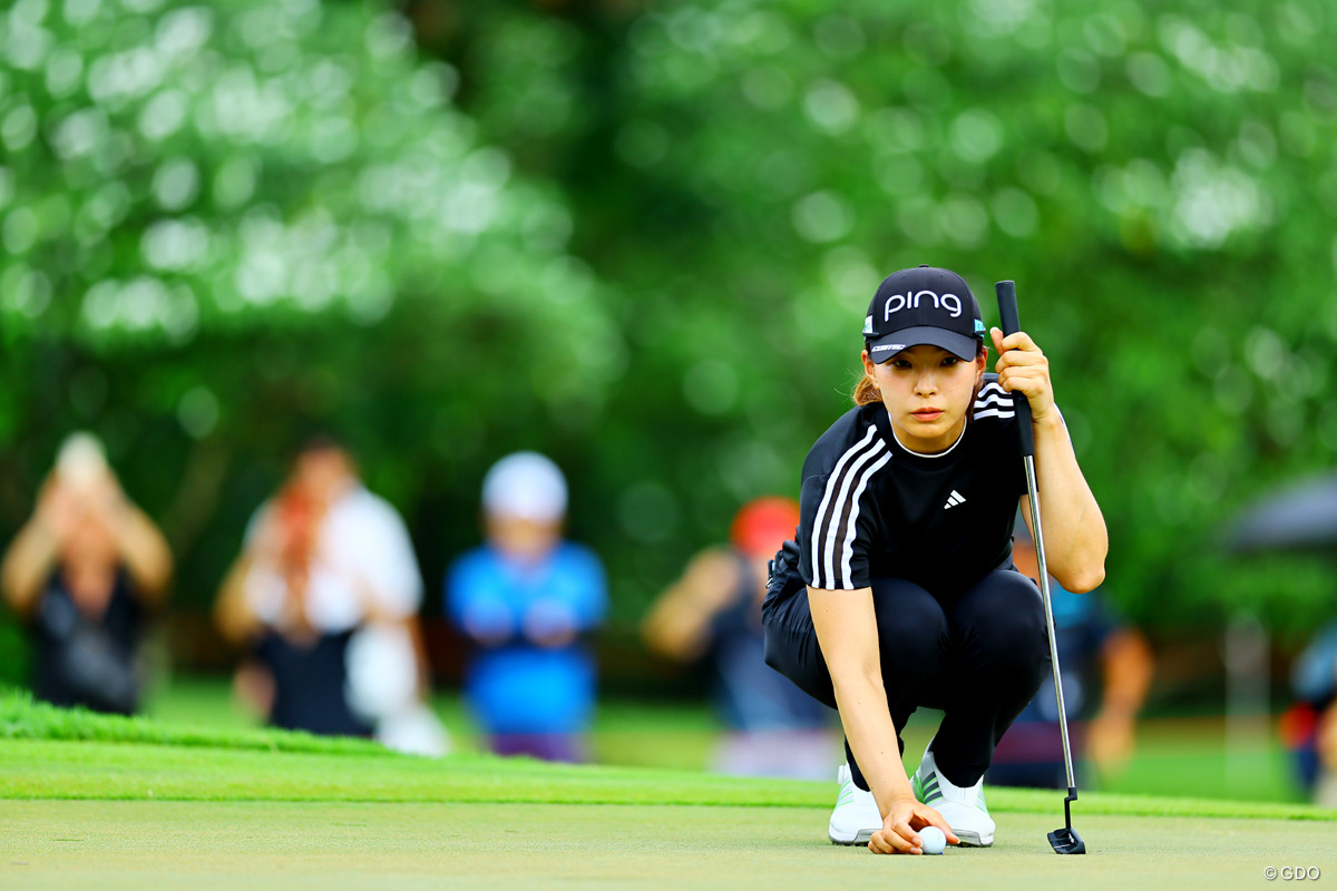 画像詳細 2024年 ブルーベイLPGA 初日 渋野日向子 【速報】渋野日向子は1Rボギー発進 古江彩佳「69」で上位 【2024年 ブルーベイLPGA】｜GDO ゴルフダイジェスト・オンライン