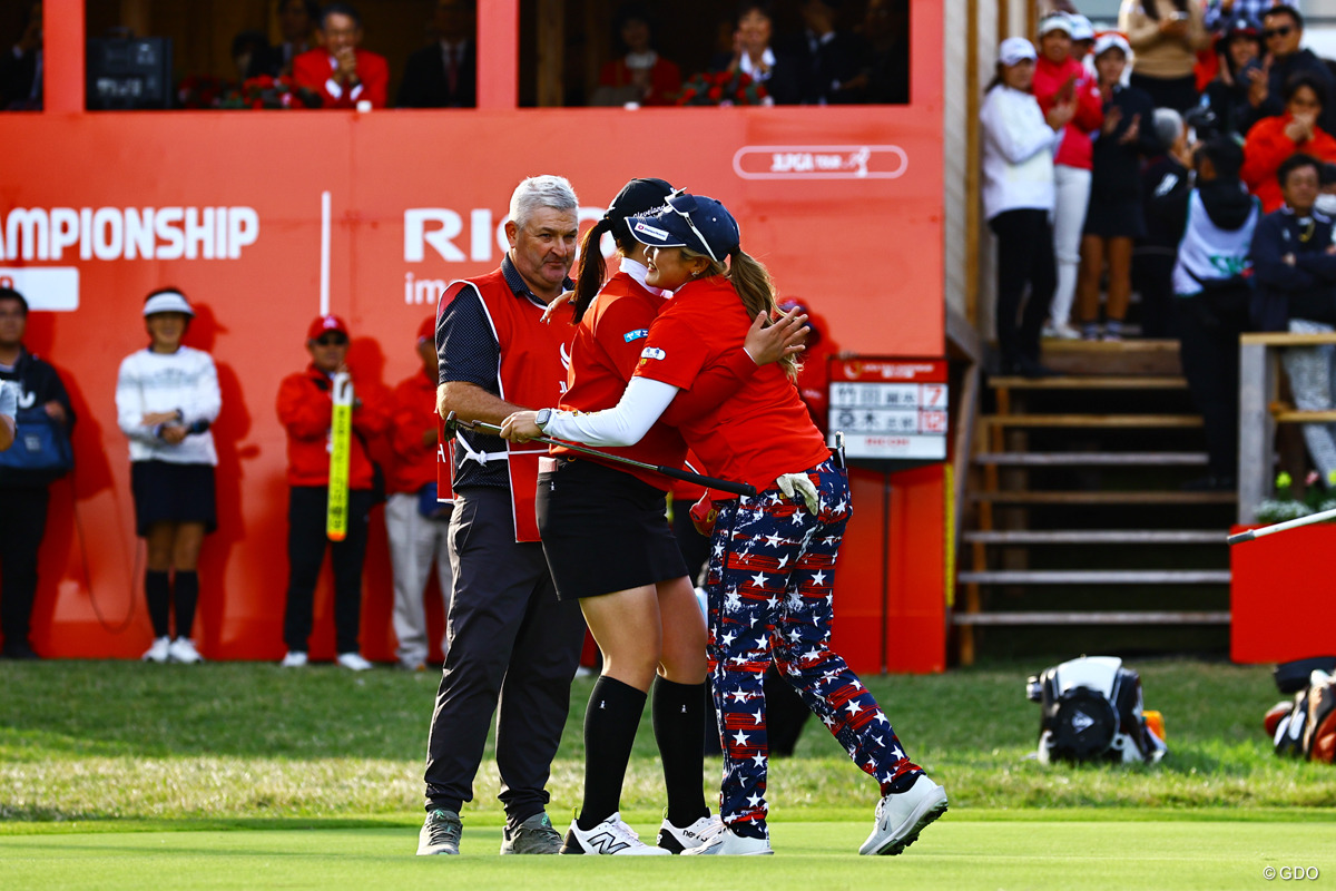 2024年 JLPGAツアーチャンピオンシップリコーカップ 最終日 竹田麗央 桑木志帆｜GDO ゴルフダイジェスト・オンライン