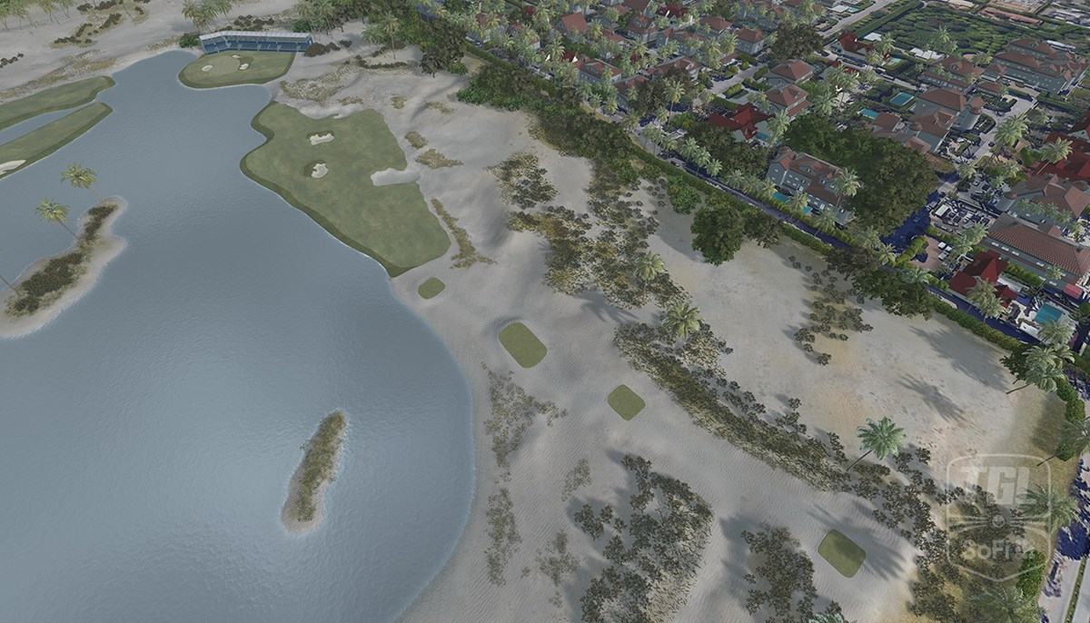 マグマに三角フェアウェイ…TGLはバーチャル空間ならではの奇怪コース 【PGAツアー 米国男子】 ｜GDO ゴルフダイジェスト・オンライン