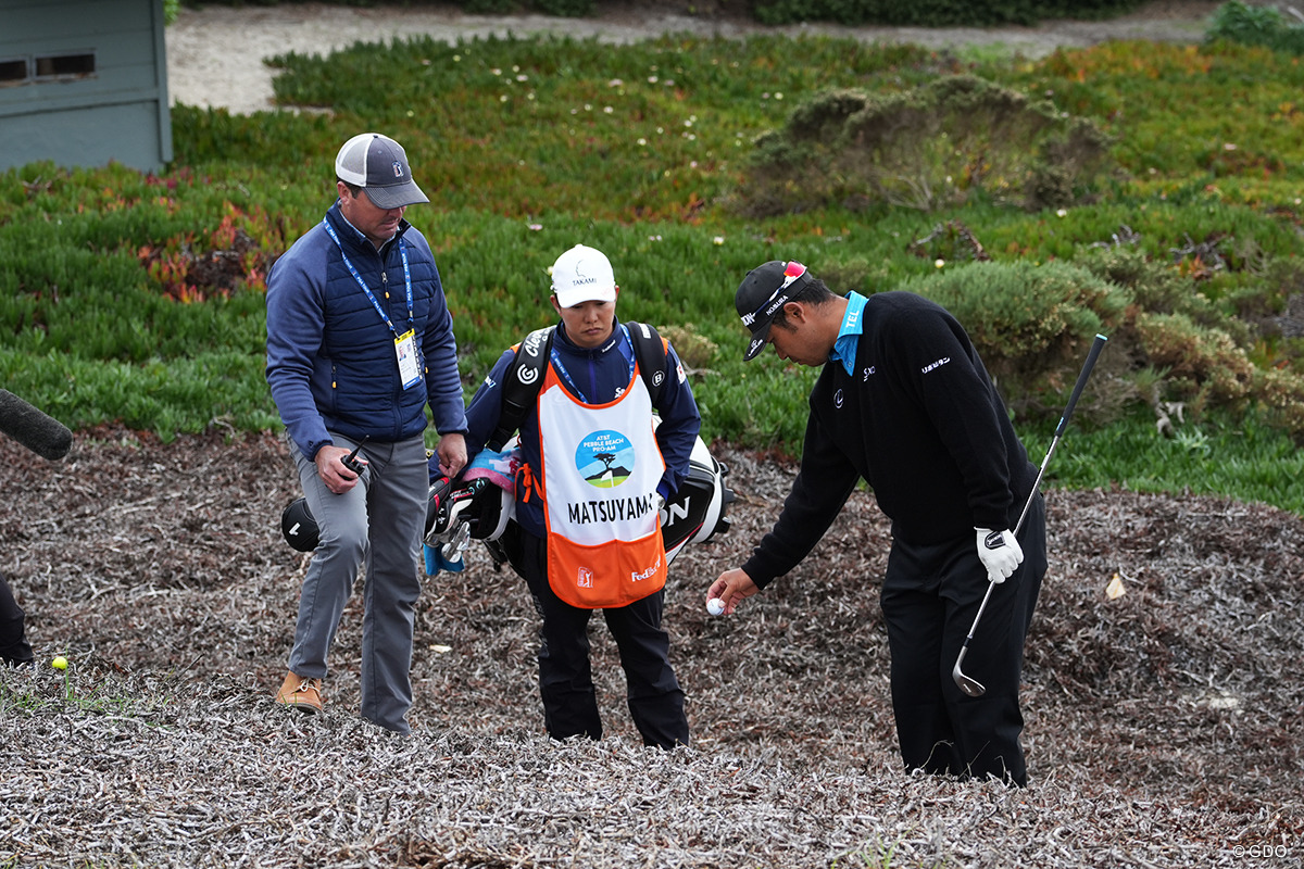 ピンチをしのぎ続けた「70」 松山英樹はスクランブル率90％ 【PGAツアー 米国男子】 ｜GDO ゴルフダイジェスト・オンライン