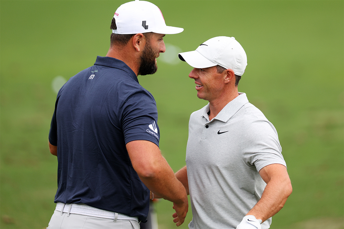 画像詳細 ロリー・マキロイ ジョン・ラーム PGAツアーとLIV「再統合がベスト」 ロリー・マキロイが態度を軟化 【2025年 ザ・ジェネシス招待】｜GDO ゴルフダイジェスト・オンライン