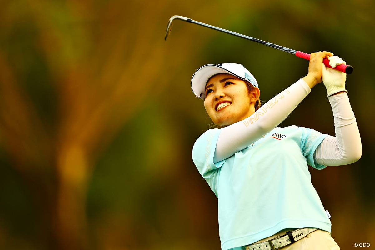 画像詳細 2025年 ホンダ LPGAタイランド 事前 古江彩佳 「レベルアップしたいので」 古江彩佳はプロアマ＋2時間半の居残り練習 【2025年 ホンダLPGA】｜GDO ゴルフ ...