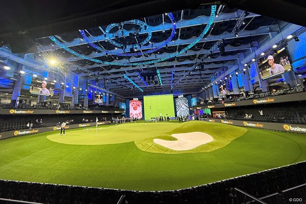 画像詳細 2025年 TGL第8戦 グリーン 事前 仮想現実コースと“激ムズ”バンカーのリアル 松山英樹がTGLを語る＜前編＞｜GDO ゴルフダイジェスト・オンライン