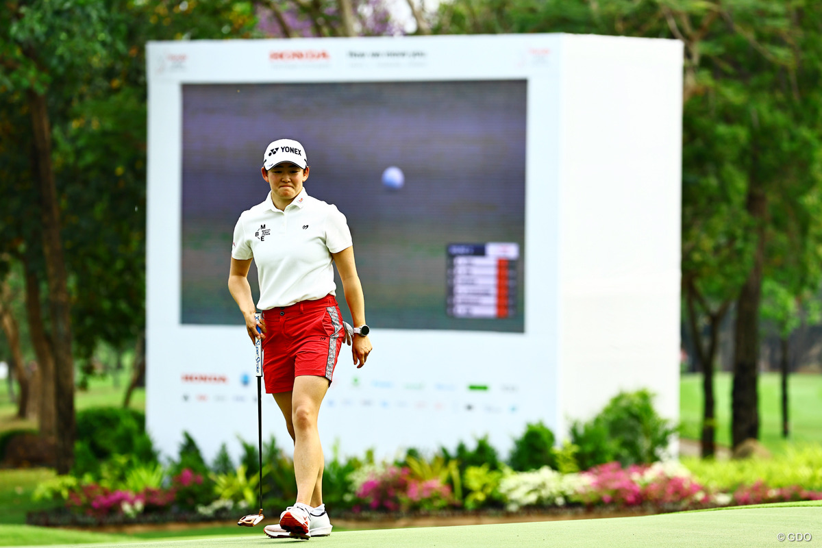 2025年 ホンダ LPGAタイランド 2日目 岩井明愛｜GDO ゴルフダイジェスト・オンライン