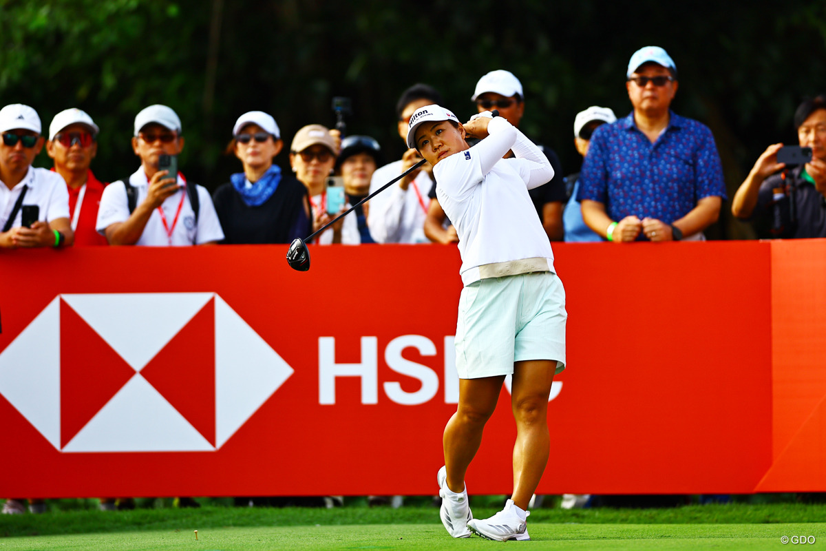 2025年 HSBC女子世界選手権 初日 畑岡奈紗｜GDO ゴルフダイジェスト・オンライン