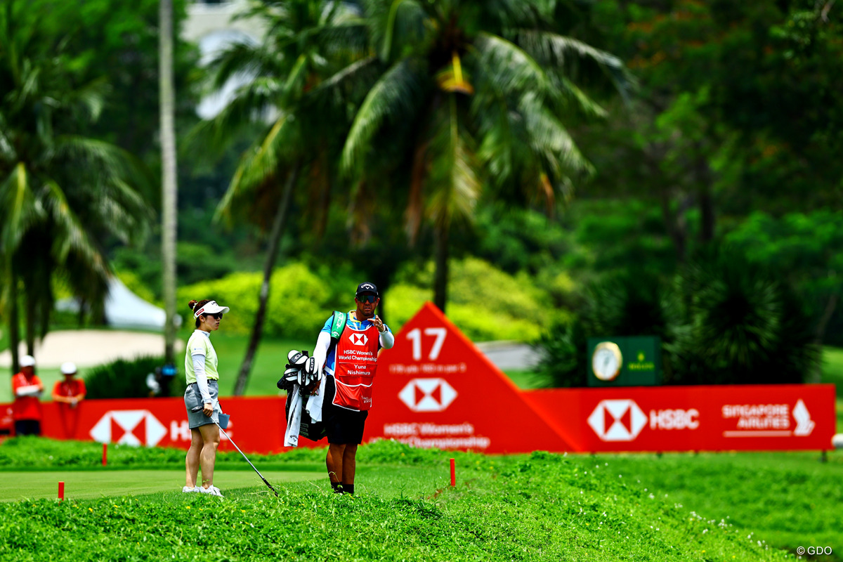 2025年 HSBC女子世界選手権 初日 西村優菜｜GDO ゴルフダイジェスト・オンライン