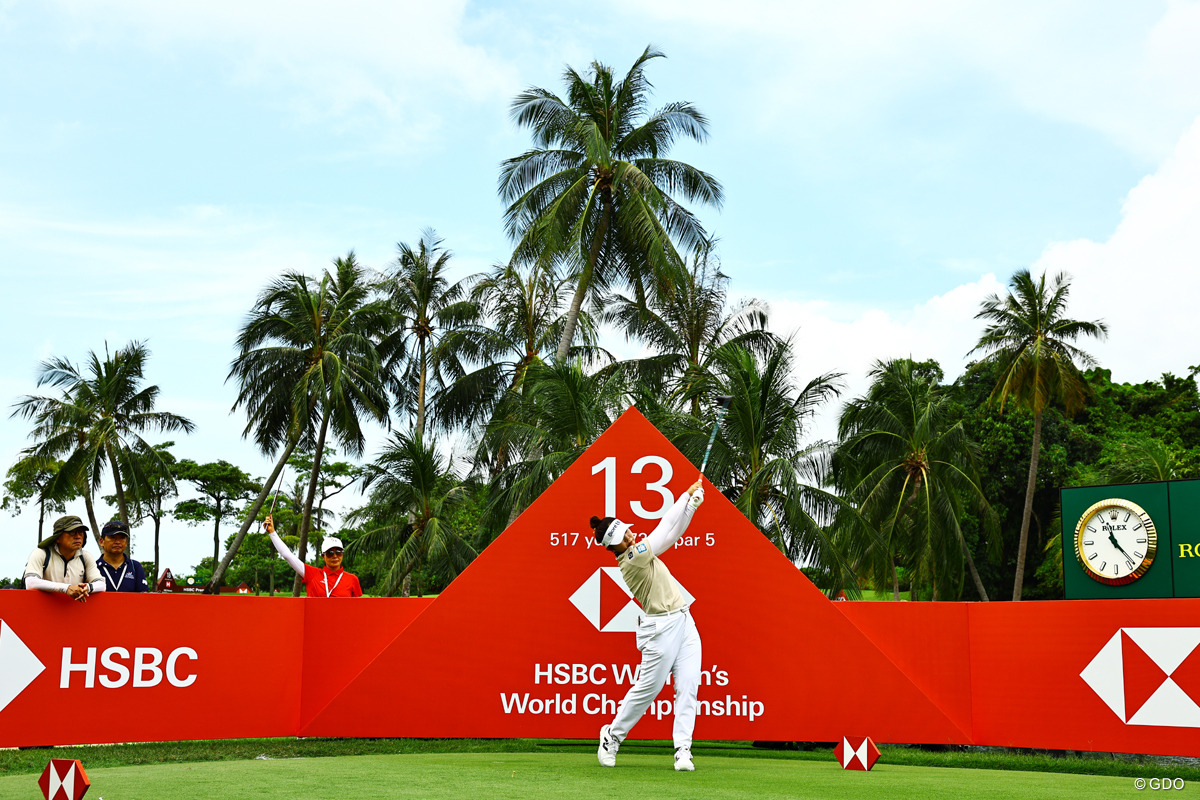 2025年 HSBC女子世界選手権 2日目 山下美夢有｜GDO ゴルフダイジェスト・オンライン