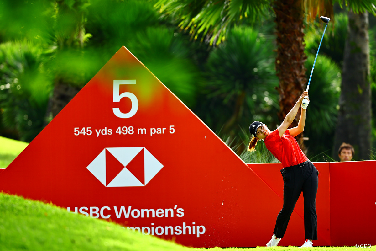 2025年 HSBC女子世界選手権 3日目 渋野日向子｜GDO ゴルフダイジェスト・オンライン