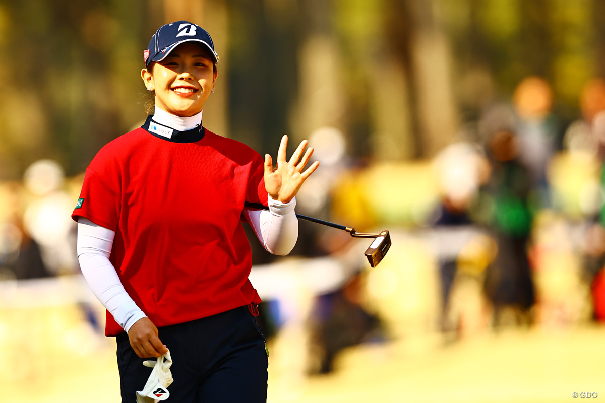 2025年 Vポイント×SMBC レディスゴルフトーナメント 初日 吉田優利｜GDO ゴルフダイジェスト・オンライン