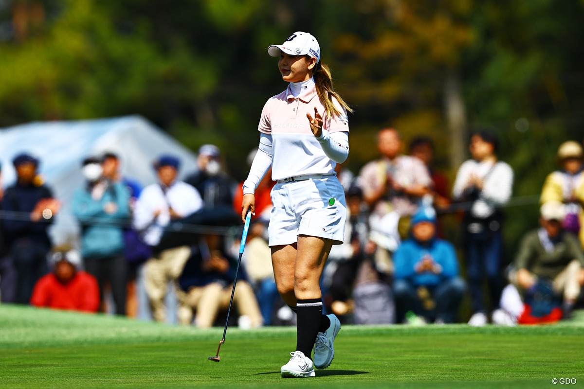 2025年 Vポイント×SMBC レディスゴルフトーナメント 2日目 吉田優利｜GDO ゴルフダイジェスト・オンライン