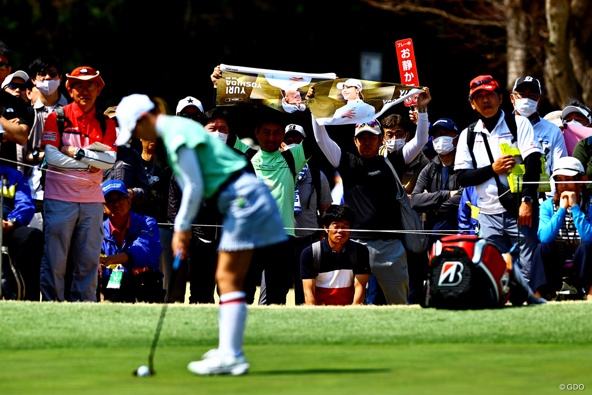 2025年 Vポイント×SMBC レディスゴルフトーナメント 3日目 吉田優利｜GDO ゴルフダイジェスト・オンライン