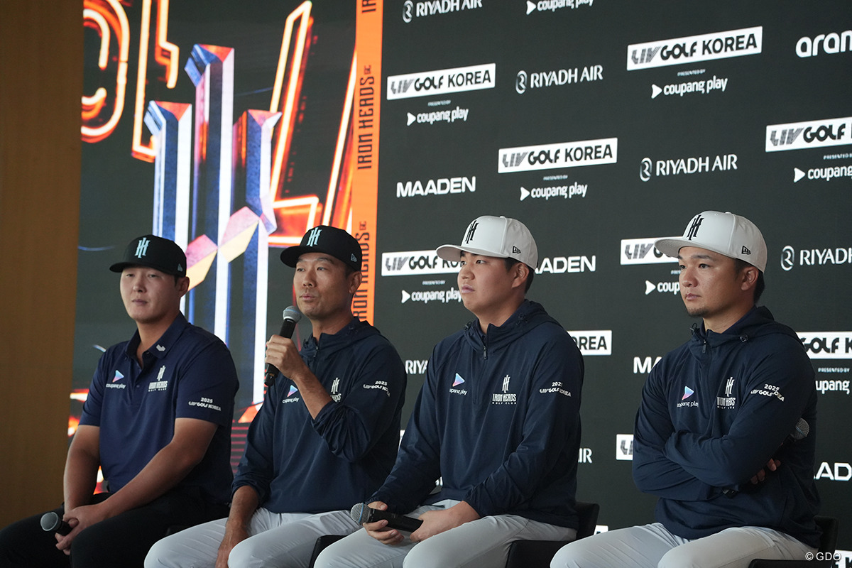 2025年 LIVゴルフ・コリア 2日目 ダニー・リー ケビン・ナ チャン・ユビン 香妻陣一朗｜GDO ゴルフダイジェスト・オンライン