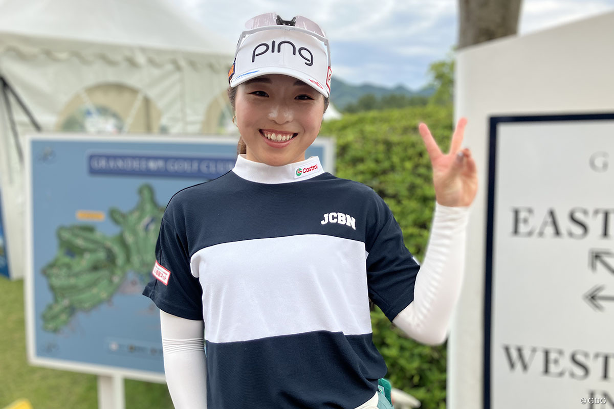 世界ランクを上げたい佐久間朱莉 目標は2028年ロス五輪 【国内女子ツアー LPGA】 ｜GDO ゴルフダイジェスト・オンライン