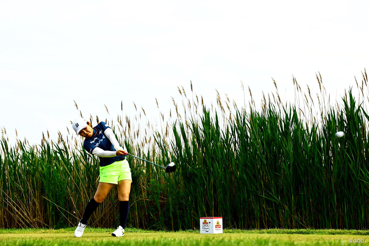 画像詳細 2025年 ショップライトLPGAクラシック 初日 古江彩佳 キャリア初の2試合連続予選落ちから復調へ 古江彩佳が昨年2位コースで66 【2025年 ショップライトLPGA】｜GDO ...