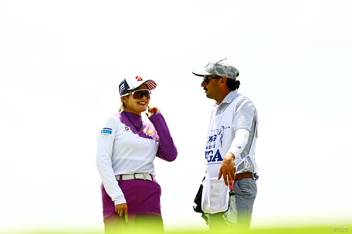 画像詳細 2025年 KPMG全米女子プロゴルフ選手権 2日目 桑木志帆 「82」から「70」に激変の桑木志帆 「世界の壁を感じました」 【2025年 全米女子プロ】｜GDO ゴルフ ...