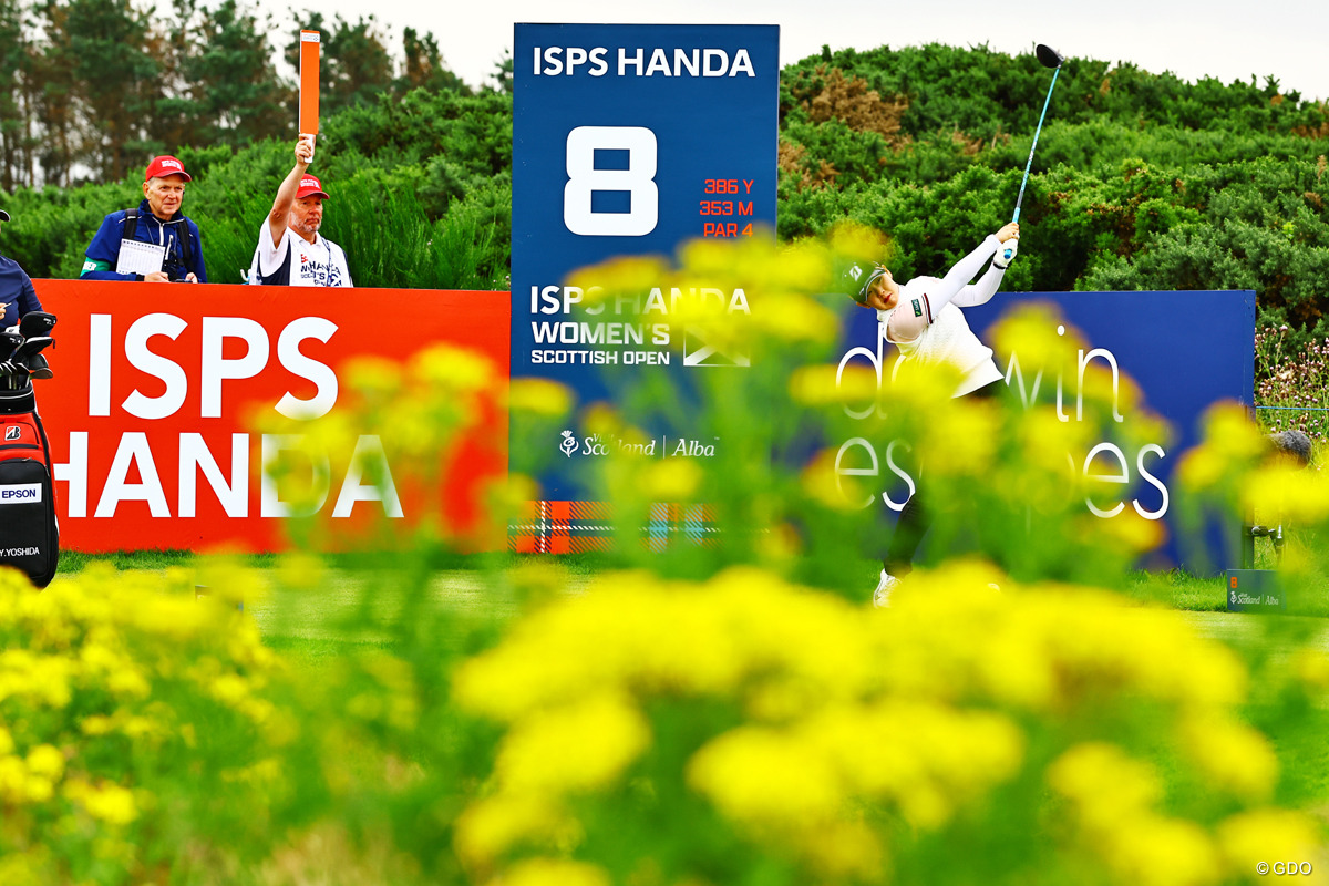 2025年 ISPS Handa スコットランド女子オープン 2日目 吉田優利｜GDO ゴルフダイジェスト・オンライン