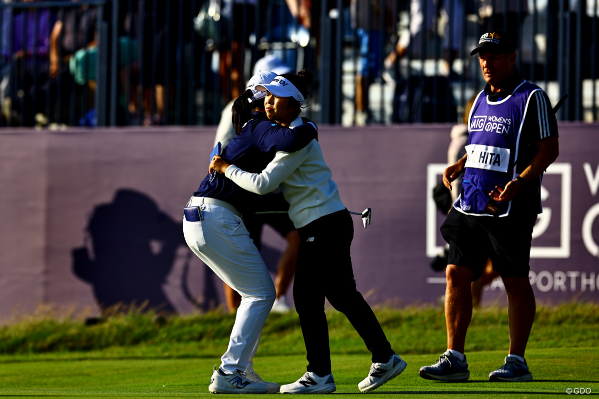 2025年 AIG女子オープン（全英女子） 3日目 竹田麗央 山下美夢有｜GDO ゴルフダイジェスト・オンライン