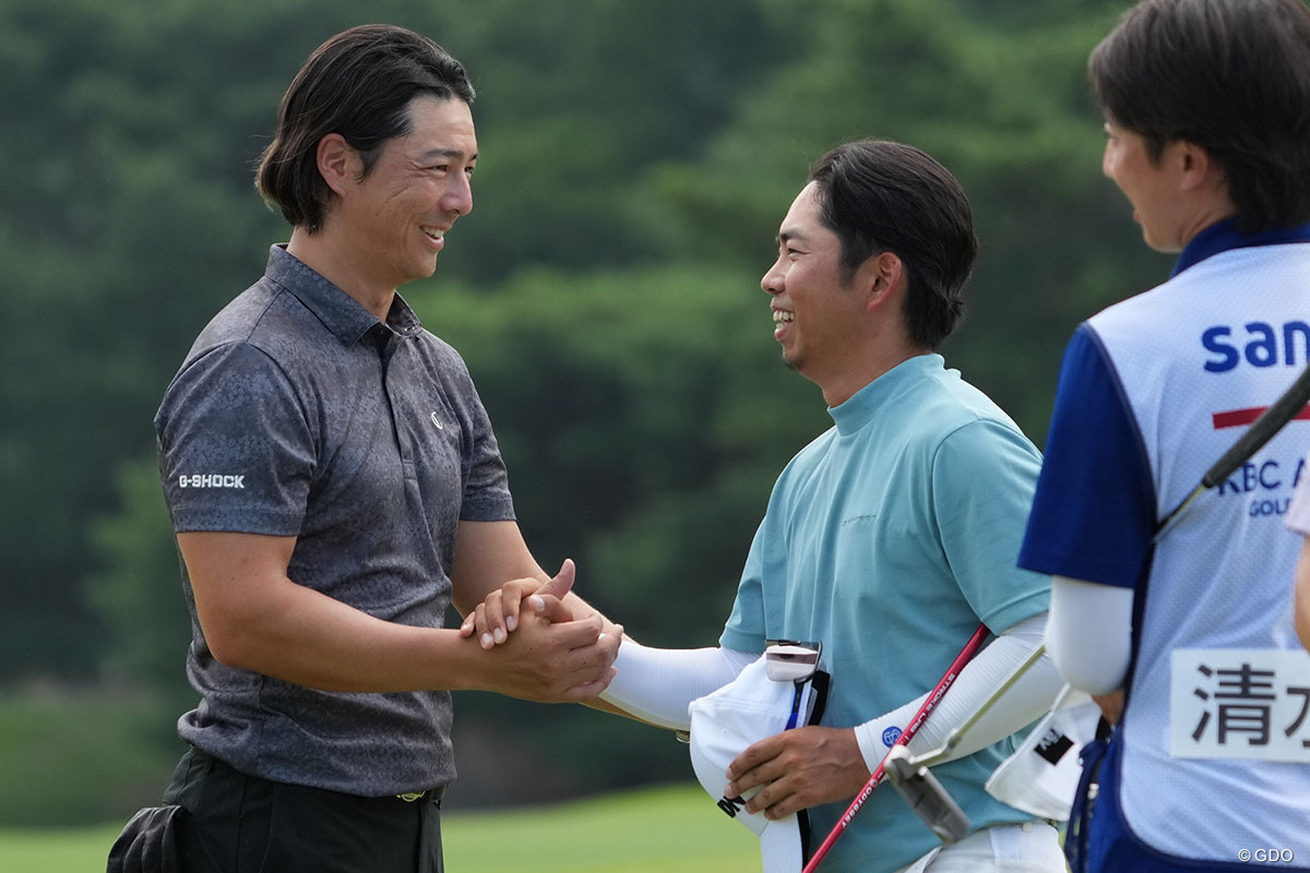 画像詳細 2025年 Sansan KBCオーガスタゴルフトーナメント 初日 石川遼 生源寺龍憲 今年2度目の2イーグルだけど…石川遼は6アンダー発進に「何が良かったのか」 【2025年 ...