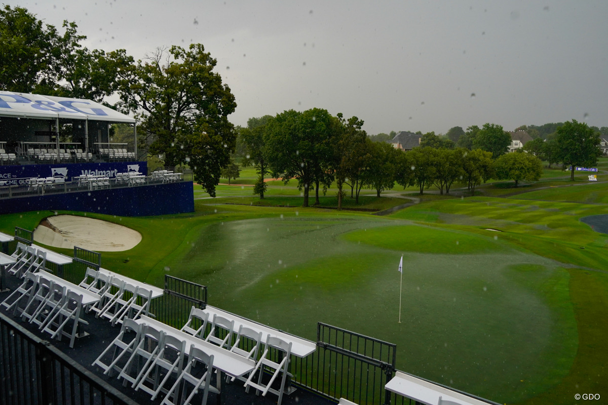 画像詳細 2025年 ウォルマート NW アーカンソー選手権 2日目 コース 順延の米女子ツアー 54ホール完遂か36ホール短縮か第2ラウンド再開前に決定へ 【2025年 NW アーカンソー ...